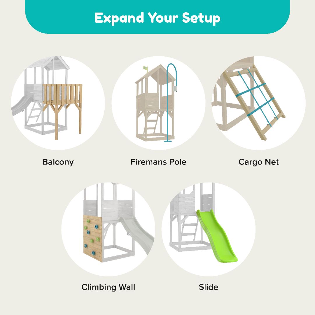 Build TP Treehouse Wooden Play Tower | FSC® | TP Toys