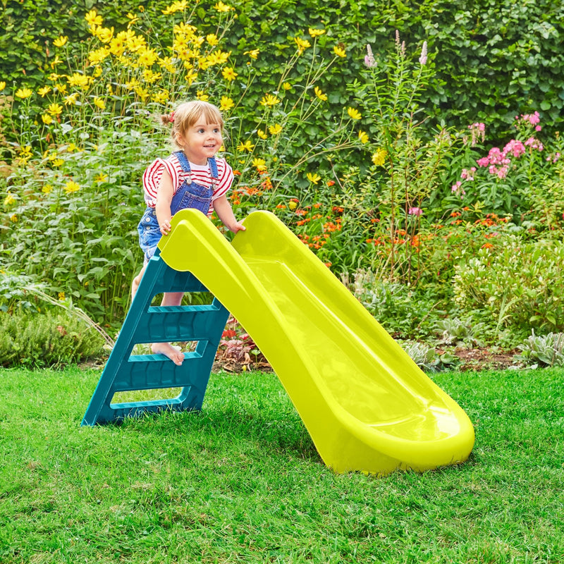 PalPlay Green & Blue Folding First Slide – TP Toys