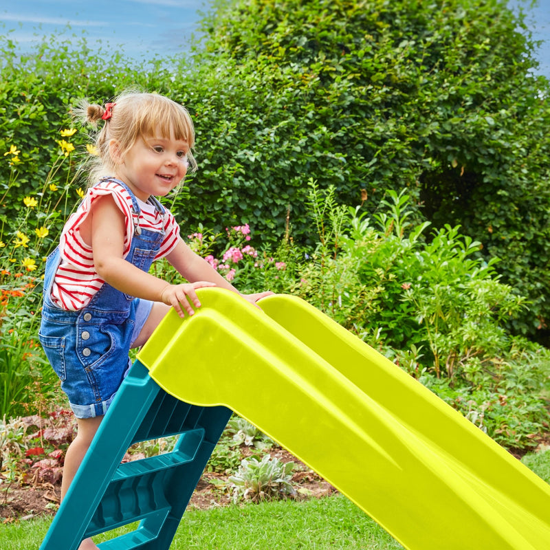 PalPlay Green & Blue Folding First Slide – TP Toys