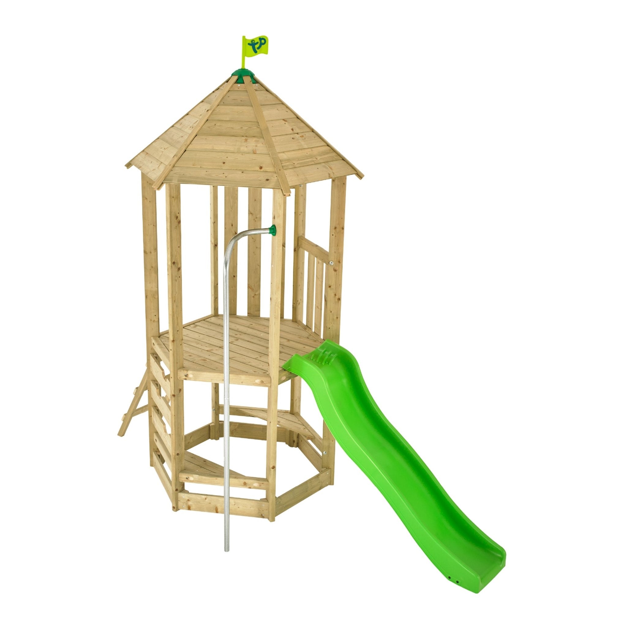Castlewood climbing frame with Wavy Slide - FSC® certified – TP Toys