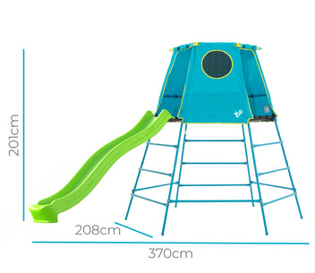 Explorer Metal Climbing Frame Set with Slide – TP Toys