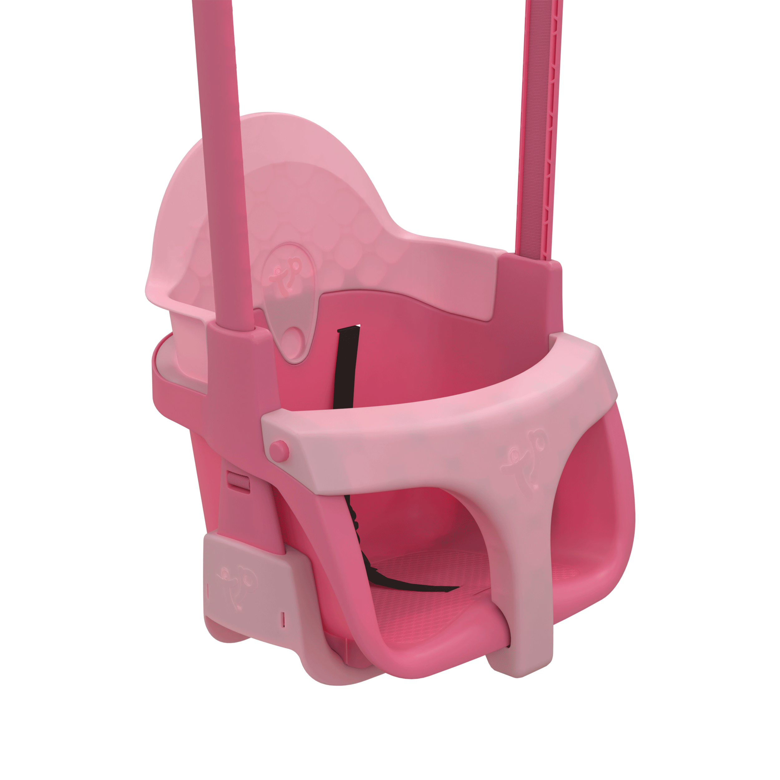 Pink QuadPod Baby Swing Seat For Safe Infant Outdoor Play – TP Toys