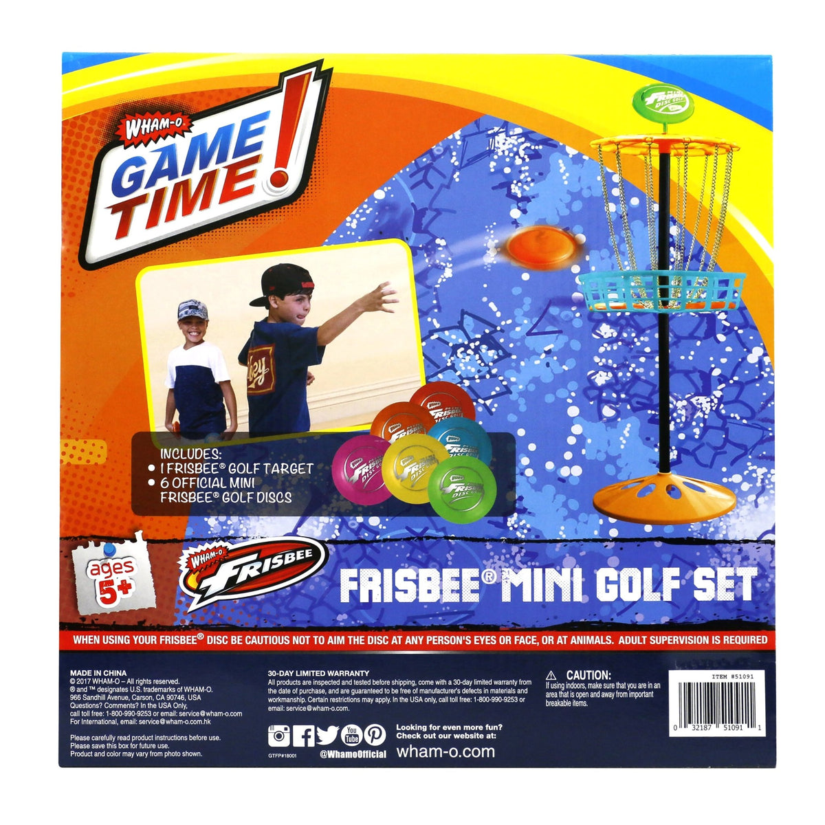 Game Time Frisbee Mini Golf Set#N# – TP Toys