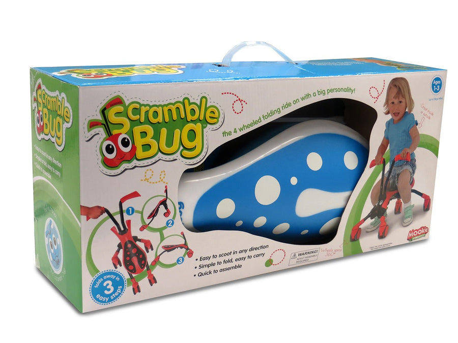 ScrambleBug Tide Ride on Blue | TP Toys