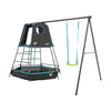 TP Explorer Metal Climbing Frame Set & Swing Black Edition – TP Toys